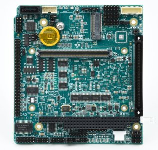 Athena IV COM Express PC/104 SBC with integrated Data Acquisition