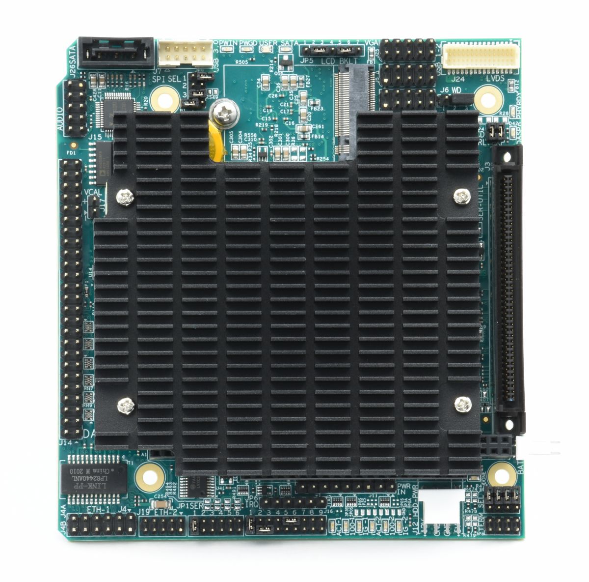 COM-based PC/104 SBC with integrated Data Acquisition