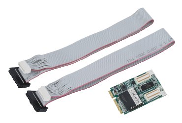 DS-MPE-GPIO Digital I/O MiniCard